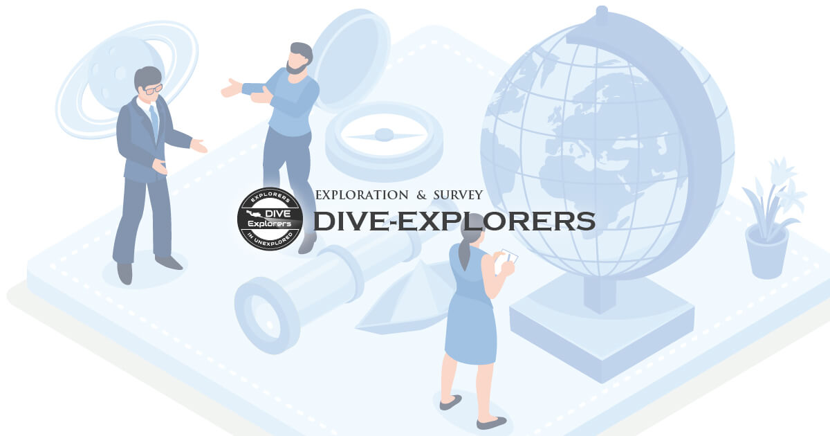 法人概要 | DIVE Explorers ～水中探検家による潜水調査～